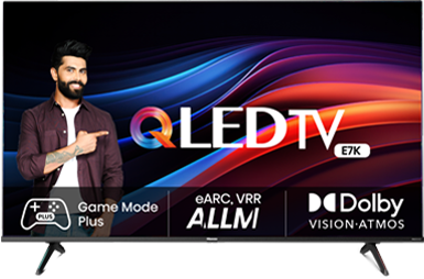 E7K (Product code '65E7K') | Hisense India